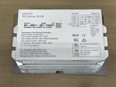 eldoLED ECOdrive 361/B Intelligent LED Driver/Controller **FREE ...