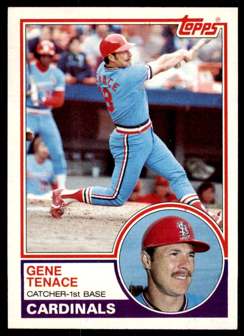 1983 Topps. Gene Tenace . St. Louis Cardinals #515 | eBay