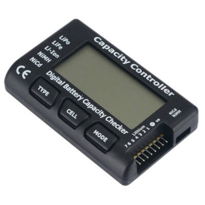 Digital Battery Capacity Tester Checker Controller For NIMH LiPo/LiFe ...