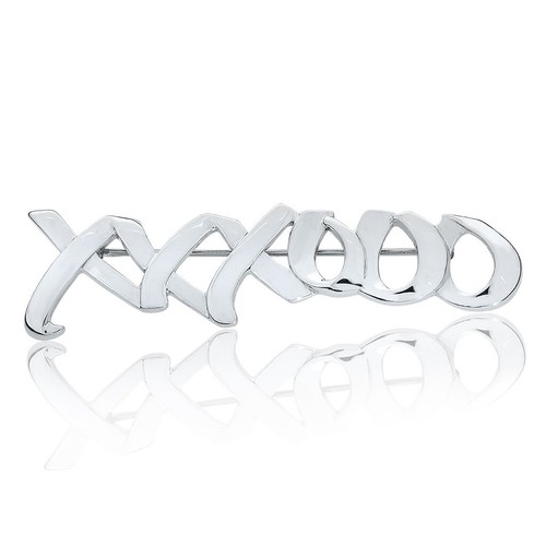 Tiffany & Co Sterling Silver Paloma Picasso Designed XO Love Kiss ...