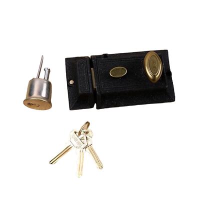 Night Latch Door Lock Night Latch Deadbolt Rim Lock for Entrance Front ...