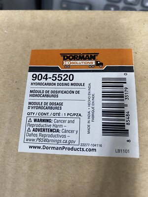 Dorman DPF Dosing Module For Mack Volvo 904-5520 Replaces 23185531 ...