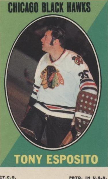 1970-71 Topps - Sticker Stamps Tony Esposito for sale online | eBay