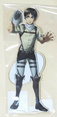 Attack On Titan Cleaning Big Acrylic Stand Figure Eren Yeager Isayama ...