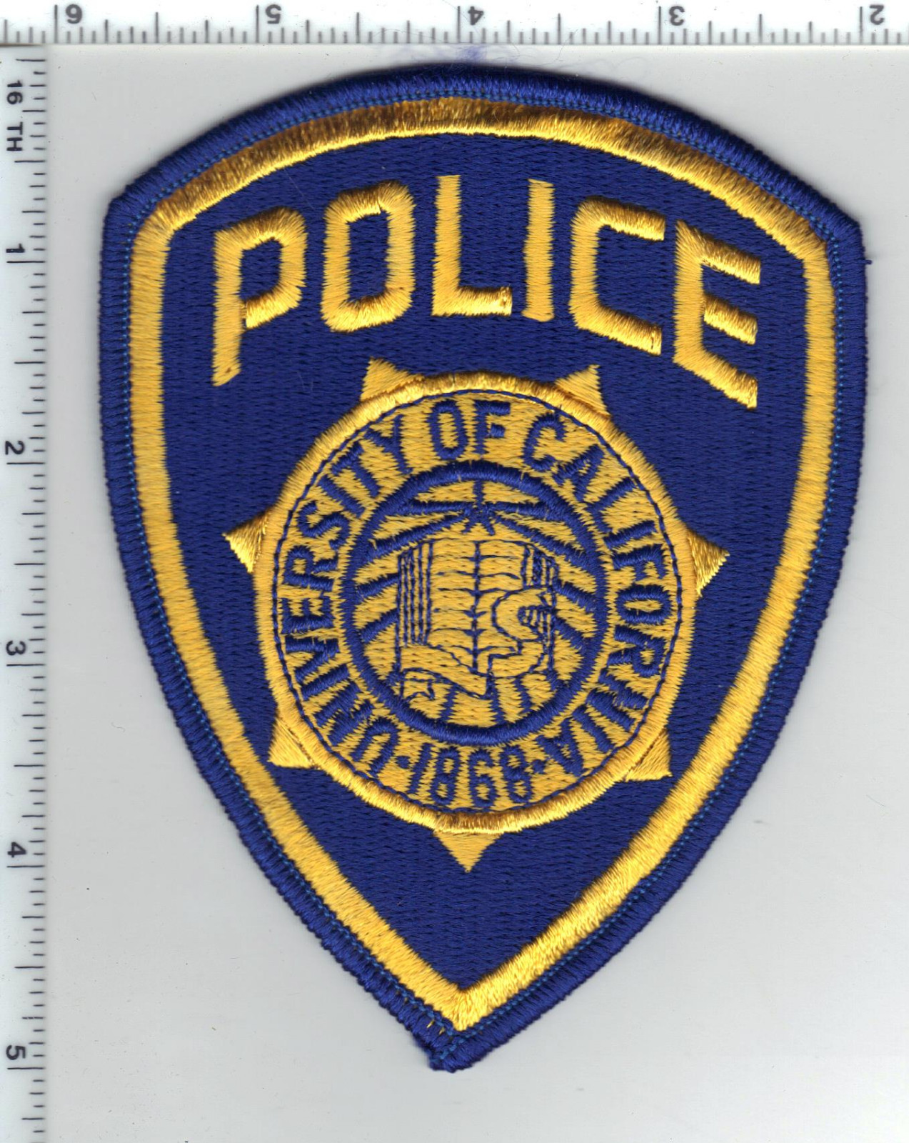 University of California Police Shoulder Patch - new from 1993 | eBay