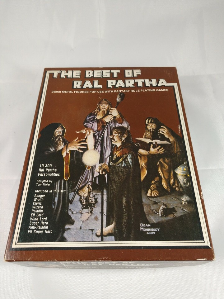 24 Ral Partha TSR and Grenadier 25mm Scale Miniatures (box set is not ...