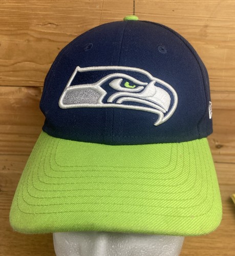 New Era 9Fifty NFL Seattle Seahawks Adjustable Hat Cap Youth Size Two ...