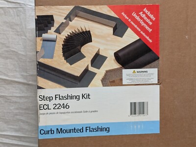 (1) VELUX Step Flashing Kit ECL 2246 Curb Mounted Flashing -NEW/SEALED ...