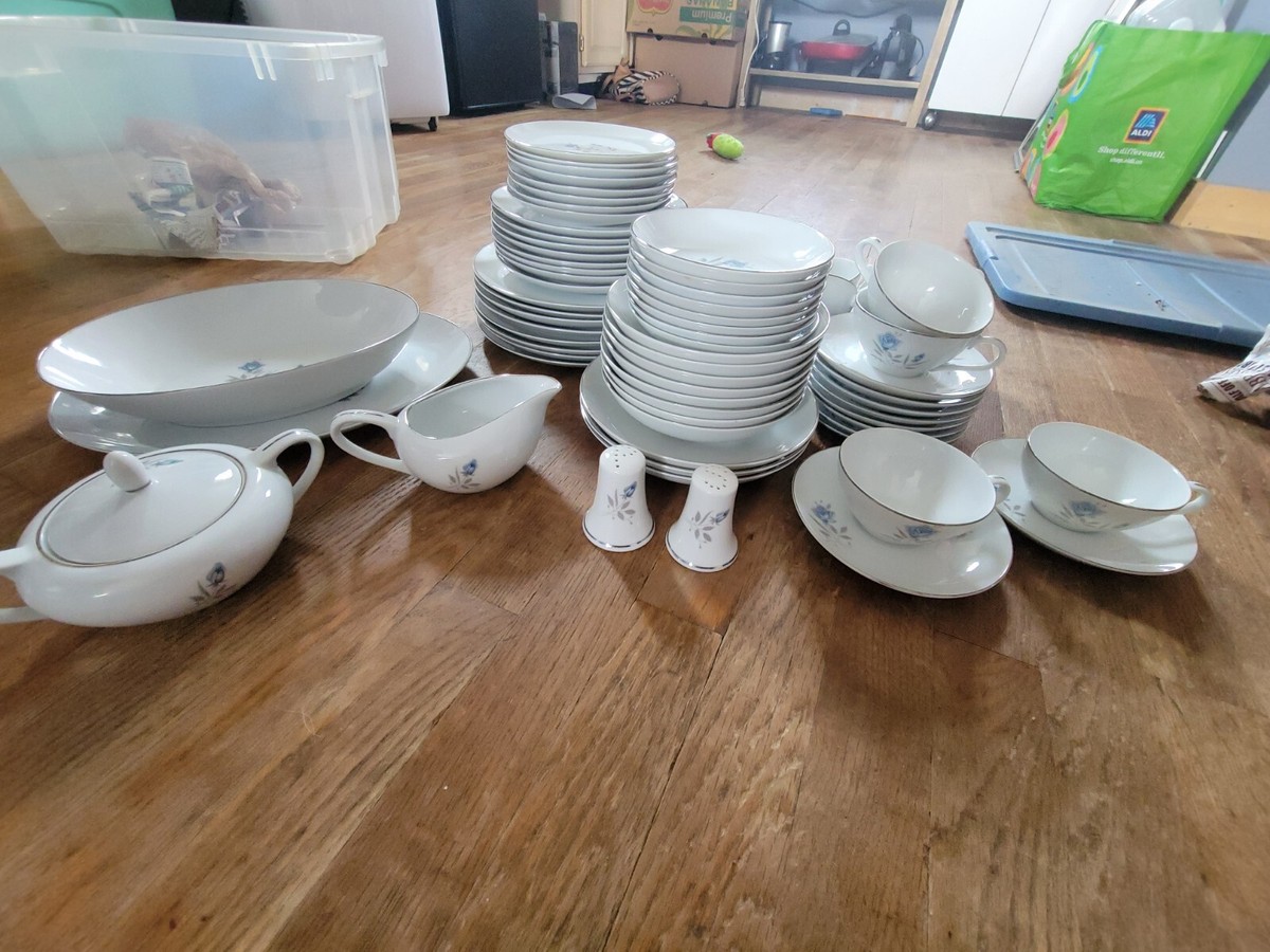 Blue Rose China Pattern