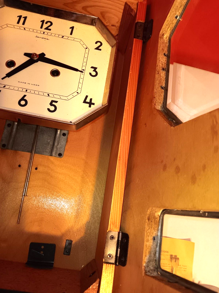 Vintage Soviet Wall Clock USSR. Original | eBay