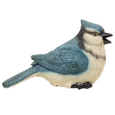 Michael Carr Designs Figurine for Garden, Patio and Lawns, Chirper Blue ...