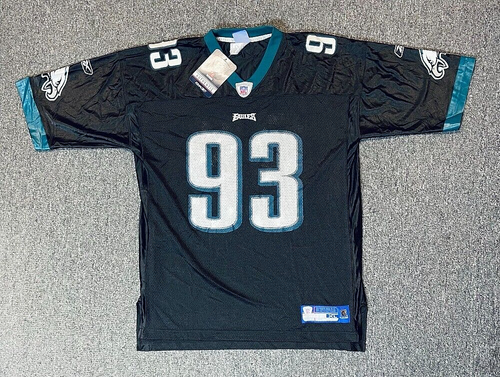 Vintage NFL PHILADELPHIA EAGLES JEVON KEARSE #93 JERSEY - REEBOK ...