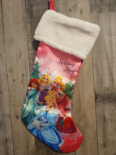 Holiday Magic Disney Princess Christmas Stocking Areil Cinderella ...