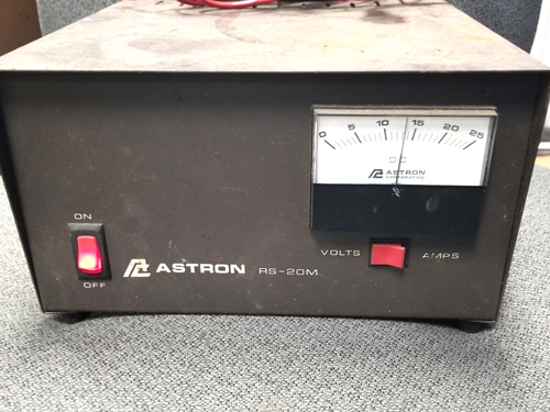 Astron RS-20M DC Linear Power Supply w cables | eBay