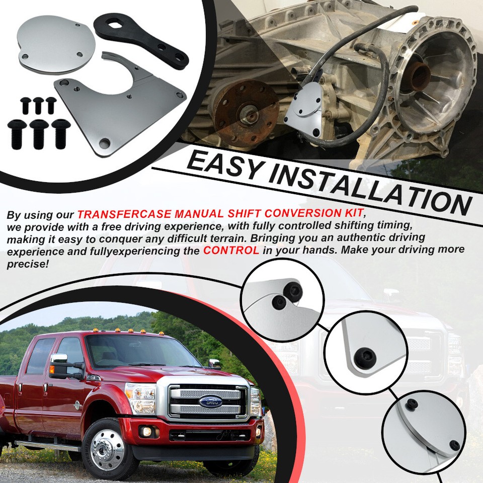 NP273 Transfer Case Manual Shifter Conversion Kit For Ford Dodge Ram ...