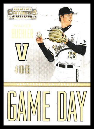 2015 Panini Contenders #12 Walker Buehler Vanderbilt Commodores | eBay