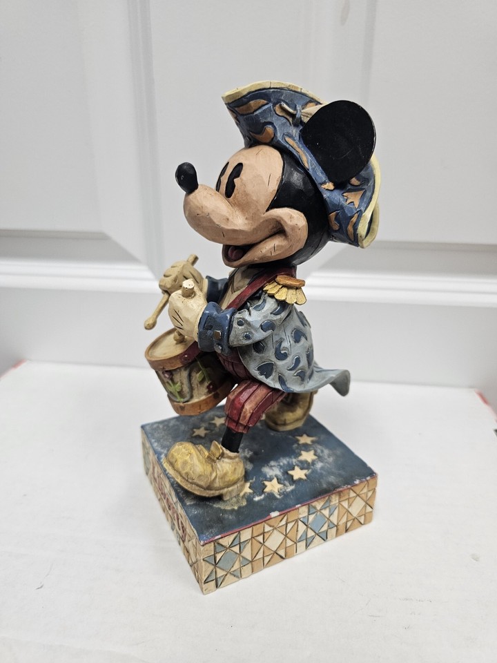 Jim Shore Walt Disney Traditions #4004047 Mickey Mouse "Liberty's March ...