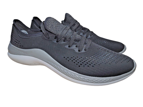 Crocs Men's Sneakers Literide 360 Pacer Black Lace Up Walking Shoes ...