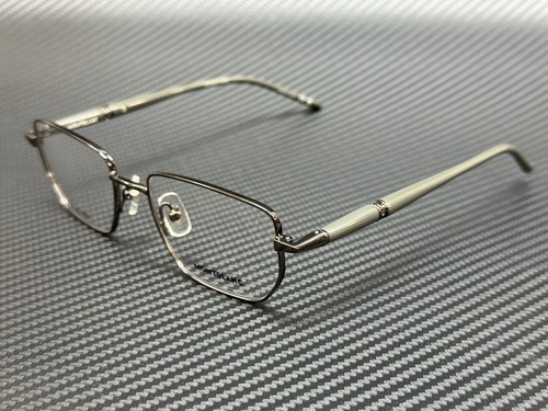 MONT BLANC MB0347O 006 Ruthenium Grey Men's 54 mm Eyeglasses | eBay