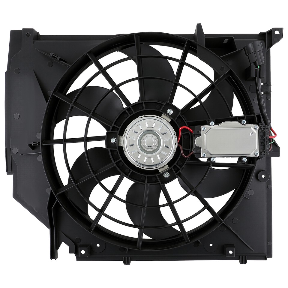 Radiator Cooling Fan Assembly for BMW 3 Series 325i 328i 330i E46 ...