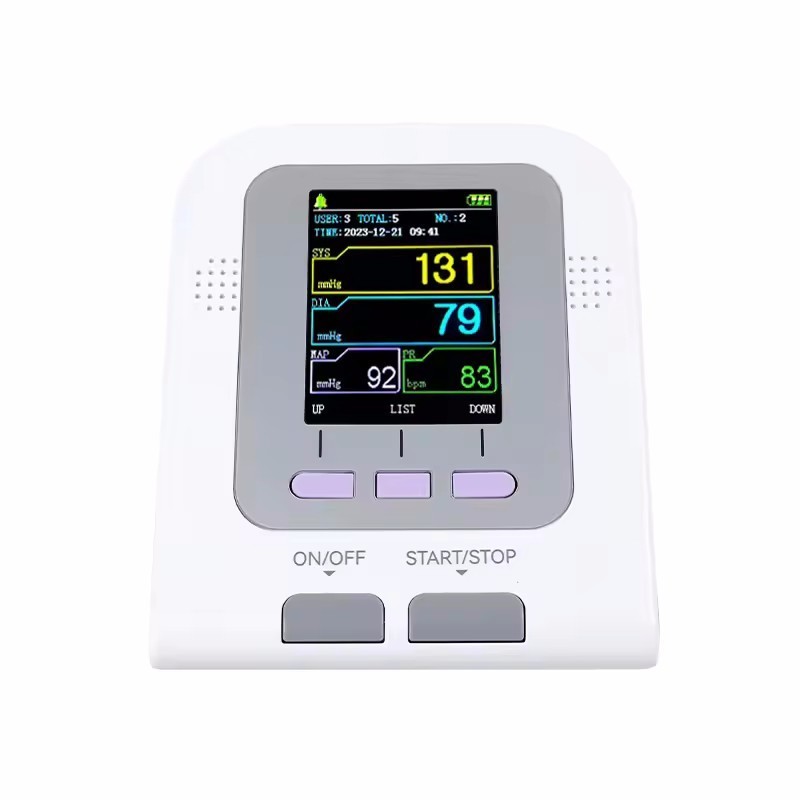 Digital Upper Arm Blood Pressure Monitor Machine 4 Cuffs+Power Adaptor ...