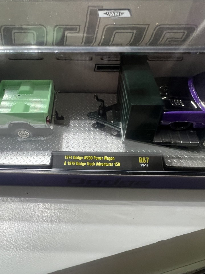 M2 Machines 1974 Dodge W200 & 1978 Dodge 150 Auto Haulers R67 1:64 | eBay
