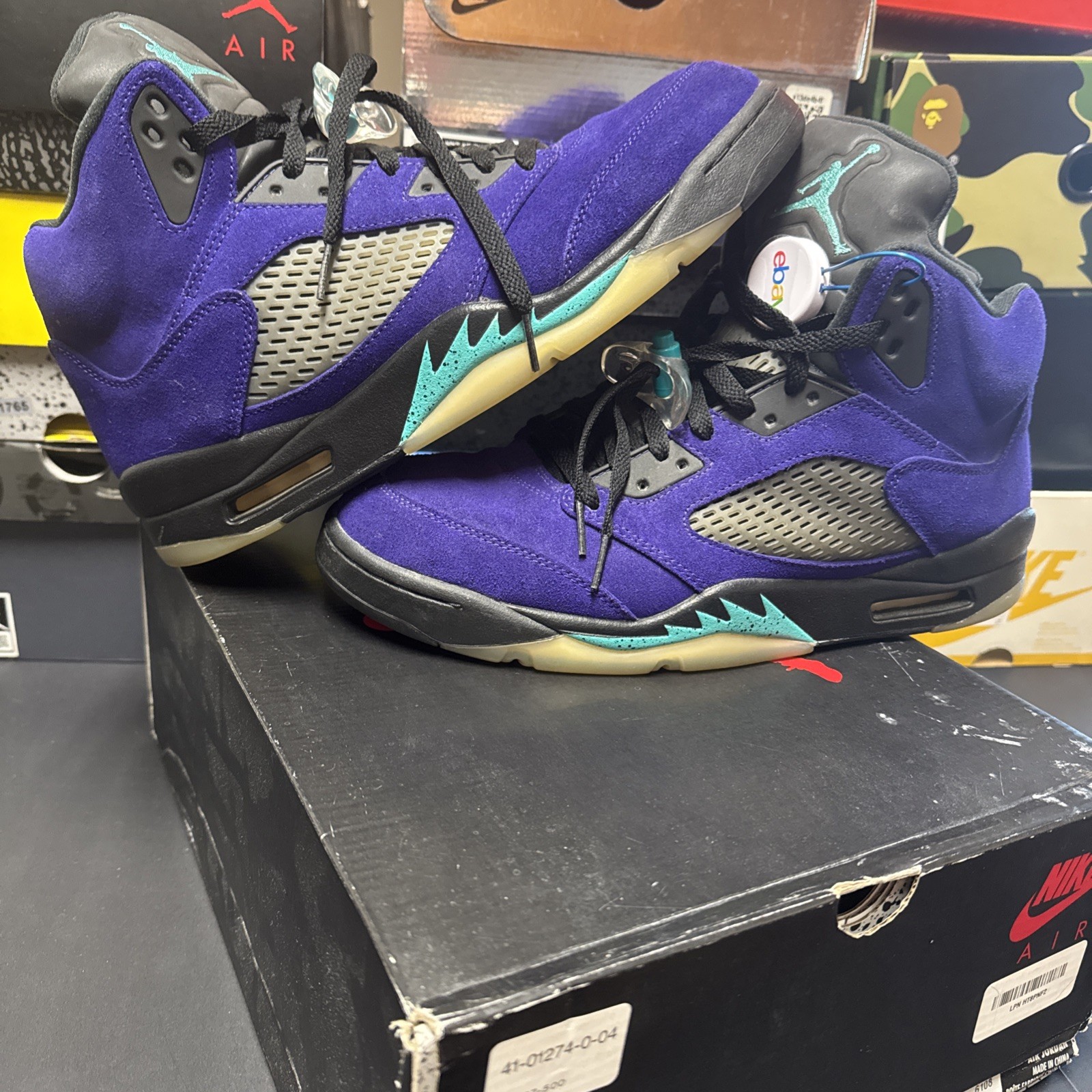 Air Jordan 5 Alternate Grape - Gem