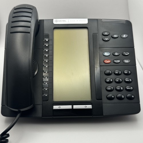 Lot of 2 Mitel 5320 IP Phone with Handset, Cord and Base Stand | eBay