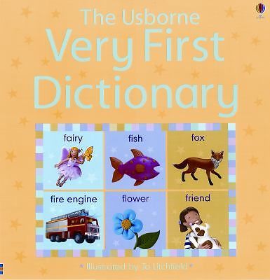Usborne Very First Dictionary by Felicity Brooks and Caroline Young ...