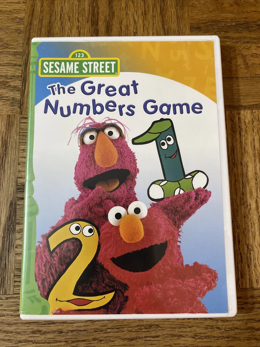 Sesame Street The Great Numbers Game Dvd