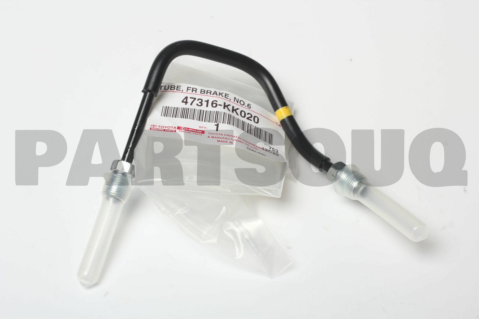 47316KK020 Genuine Toyota TUBE, FR BRAKE, NO.6 47316-KK020 | eBay