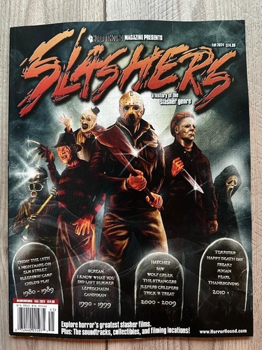 HORRORHOUND Magazine Fall 2024 SLASHERS A History Of The Slasher Genre ...