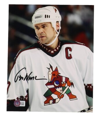 TEPPO NUMMINEM Signed Arizona Coyotes 8x10 Photo (Beckett) | eBay