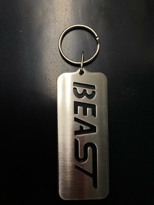 FORD BEAST ST FIESTA FOCUS FAST PUMA STAINLESS STEEL KEYRING GIFT | eBay UK
