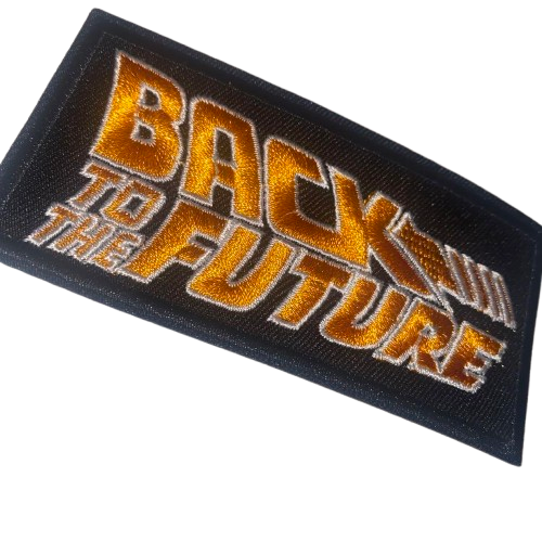 BACK TO THE FUTURE Embroidered Patch Rare Collectible Movie Memorabilia ...