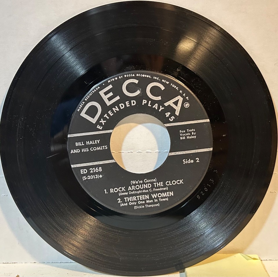 BILL HALEY DECCA (EP) ED 2168 Shake Rattle and Roll | eBay