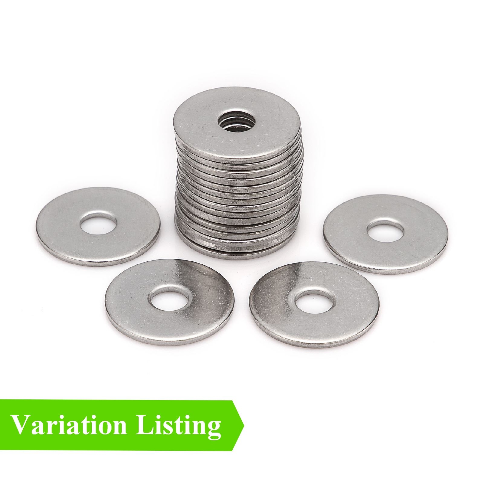 Steel Imperial Backing Washers for Blind Pop Rivets / Bright Zinc ...