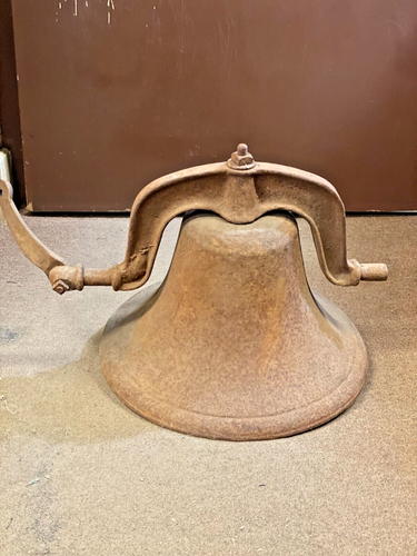 Vintage Large Cast Iron Dinner Bell | eBay