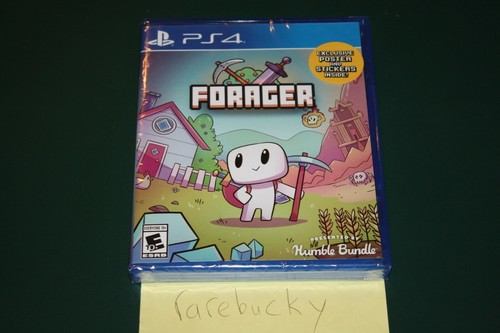 Forager (Playstation 4 PS4) NEW SEALED Y-FOLD W/POSTER+STICKERS, MINT ...