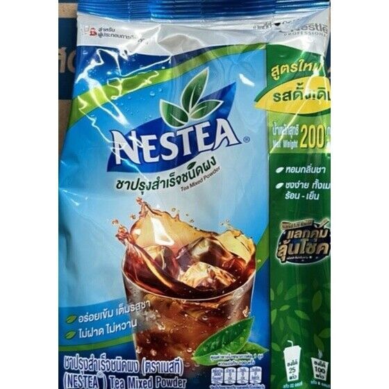 NESTLE NESTEA UNSWEETENED ICED TEA MIX For brew drink new package 200g ...