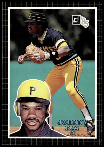 1985 Donruss Action All-Stars Jumbo Johnny Ray Pittsburgh Pirates #50 ...