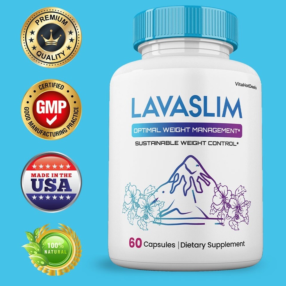LavaSlim Capsules, Max Strength, Lava Slim Supplement for Men and Women ...