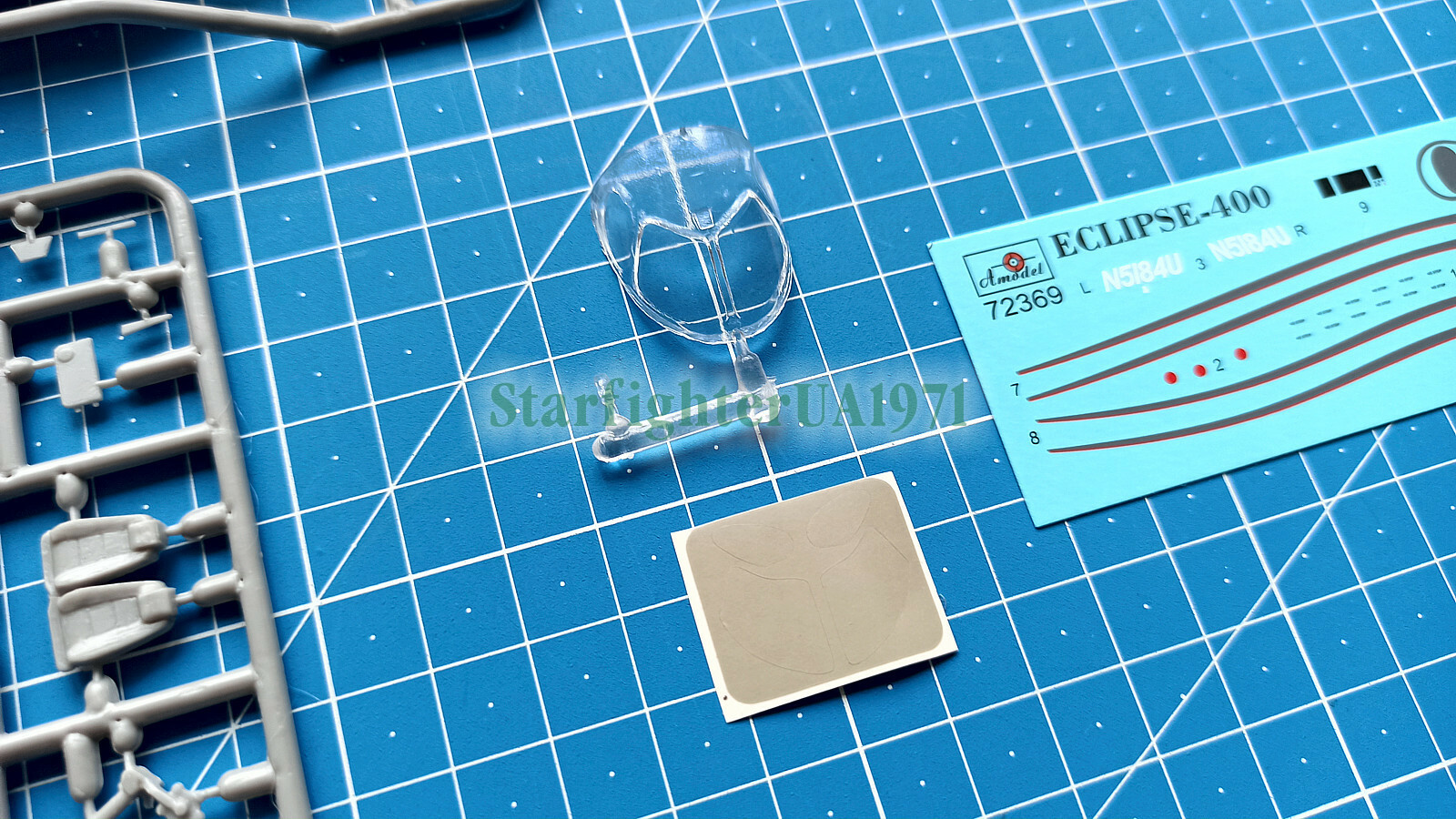 Amodel 72369 Eclipse 400 Plastic Model Kit 1/72 for sale online | eBay