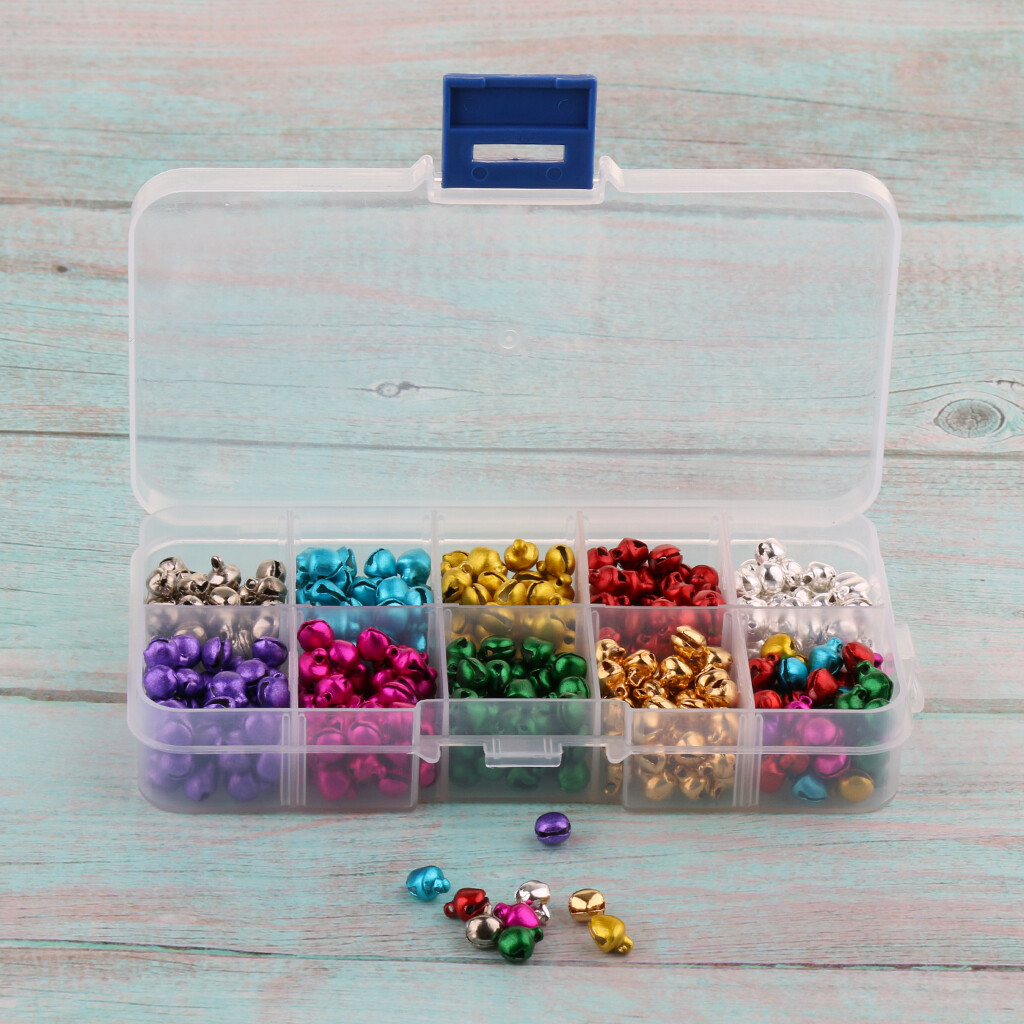 Mini Glöckchen Schellen Glocken aus Metall, Weihnachtsschmuck Glocken ...