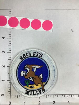 USAF JAPANESE MADE 96TH FTS WILLY SQUADRON PATCH | eBay