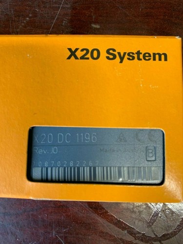 X20DC1196 1PC NEW B&R X20DC1196 Module X20DC1196 In Box NEW FREE ...