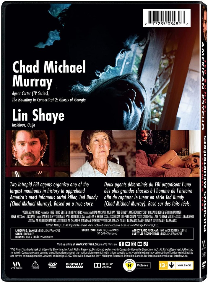 Ted Bundy: American Psycho / Boogeyman (DVD) 2021 Chad Michael Murray ...