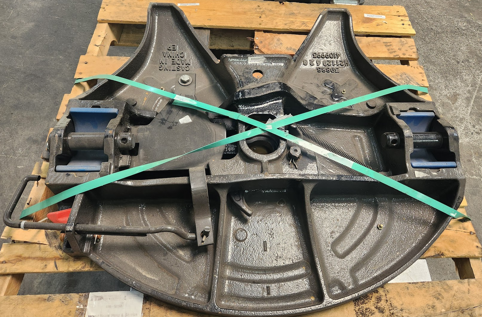 SAF Holland 4102720 Simplex II SE Top Plate Assy 5th Wheel w/auto ind ...