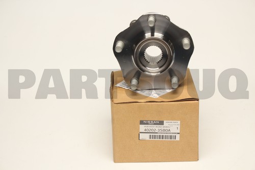 402023SB0A Genuine Nissan HUB ASSY ROAD WHEEL,FRONT FR B17,C12T, W ...