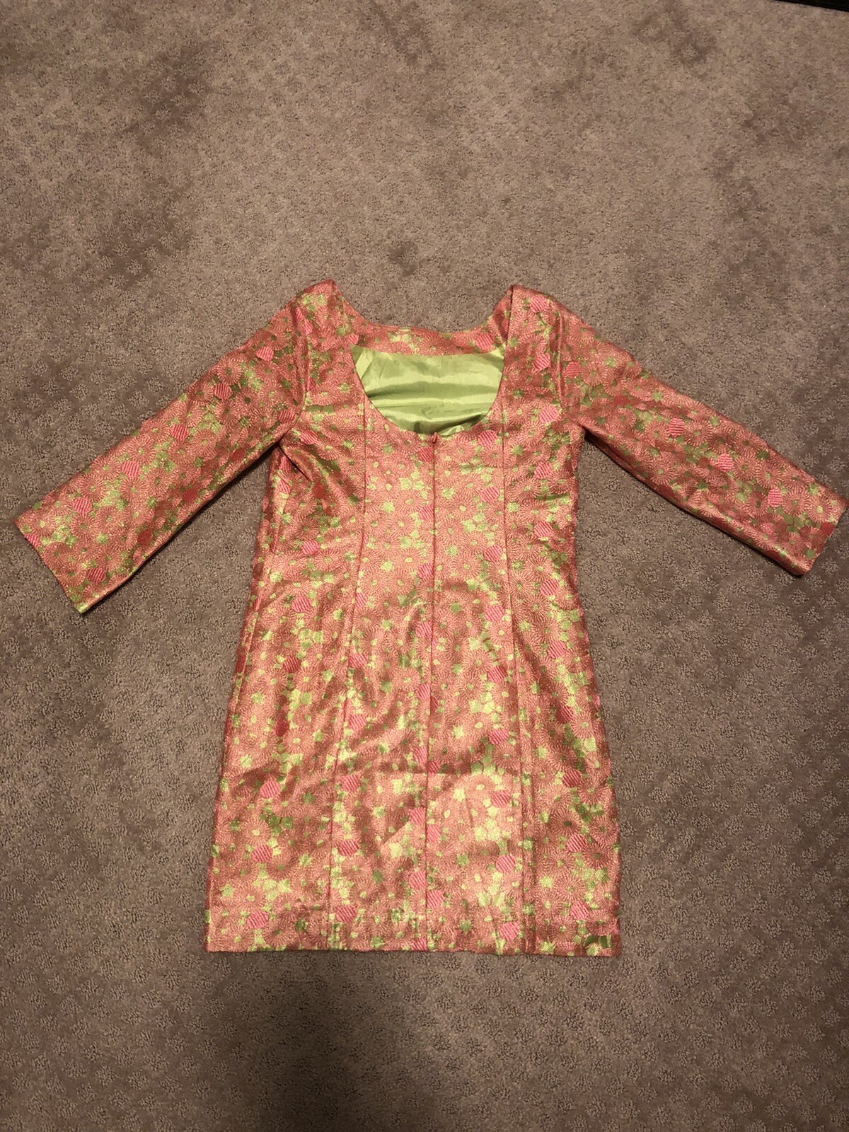 Lilly Pulitzer Mandy Pattern Hotty Pink Loopy Lilly Size 4 | eBay